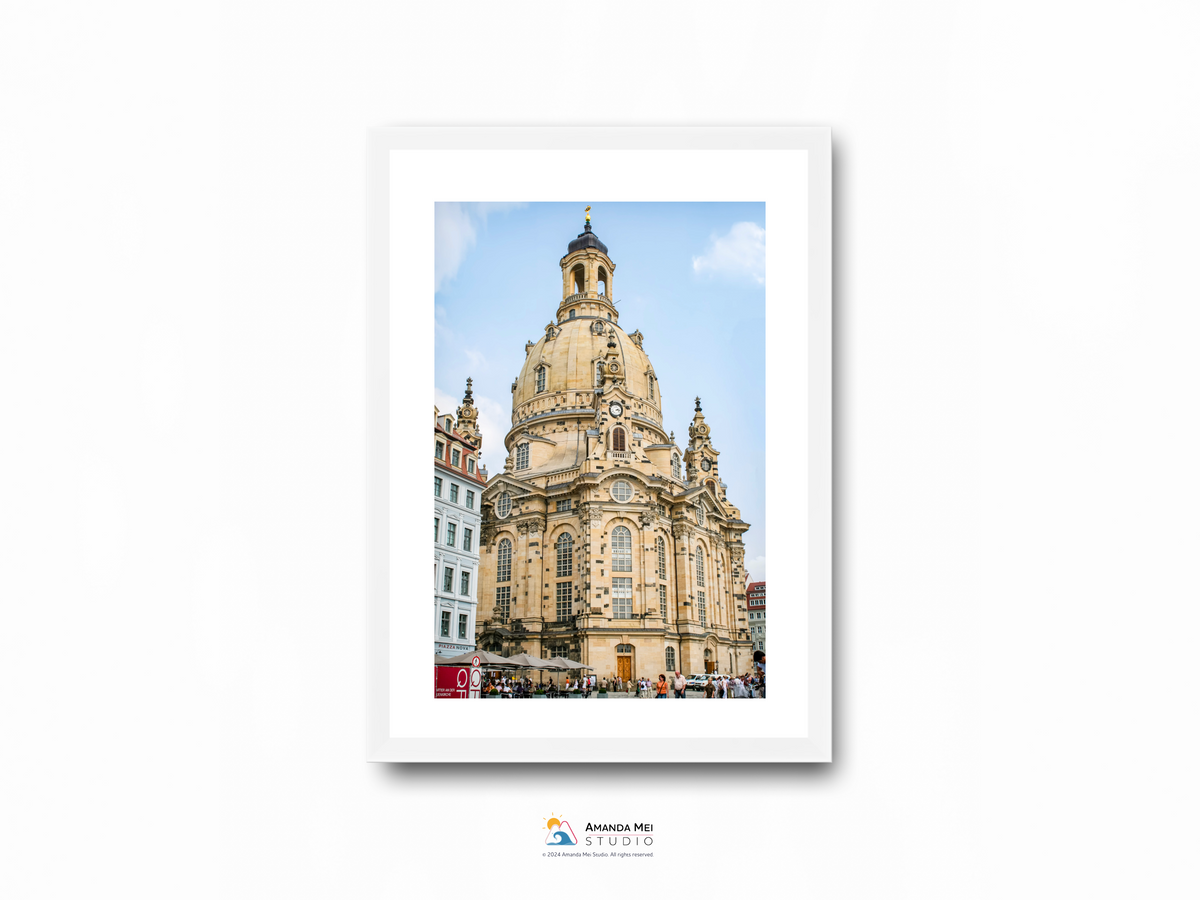 Frauenkirche “Church of Our Lady” - Dresden, Germany | Original Fine ...